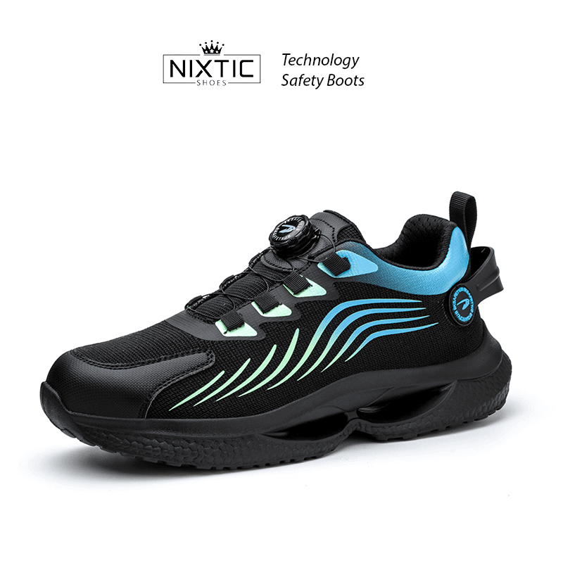 Nixtic™ Infiniti XO Technology Safety Boots 3.0 Blue – Nixtic Shoes